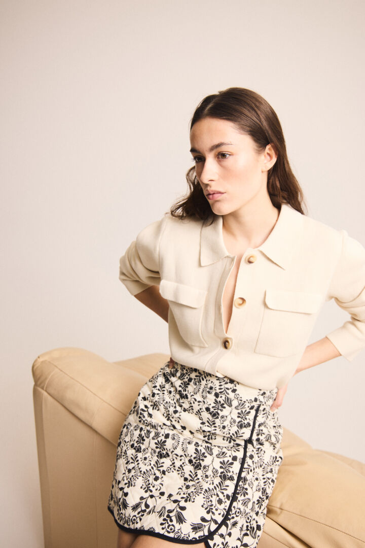 ICHI - Gizaro Skirt - - Archer + Arrow