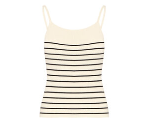 ICHI - Agies Top - Birch Stripe - - Archer + Arrow