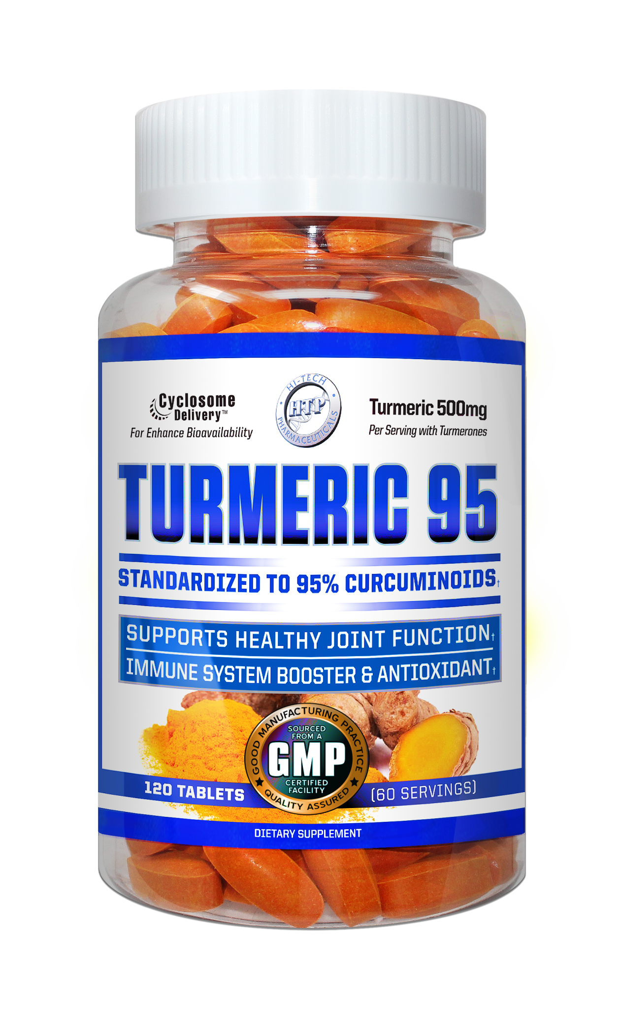 Hi-tech Pharmaceuticals Hi-Tech Turmeric 95 - 60ct - Discount Sport ...