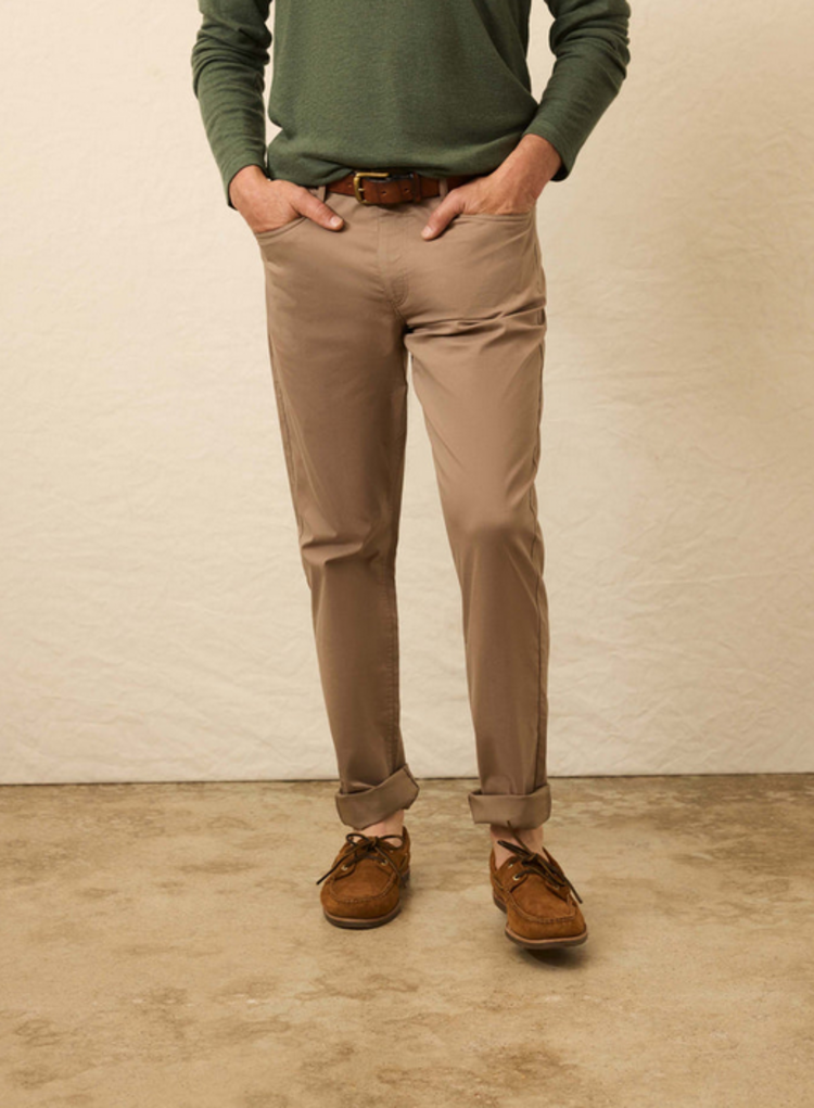 Movement 5 Pocket Pant - Walnut Branch - Twisted Tree