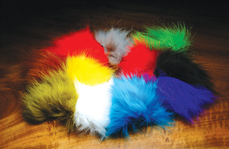 Arctic Fox Body Premium Wing Fur - Great Feathers