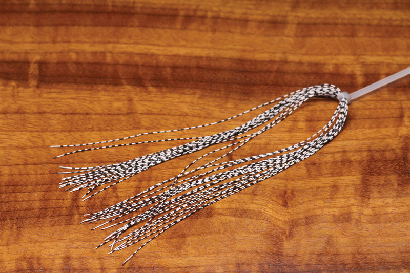 Fine Grizzly Barred Rubber Legs - Great Feathers