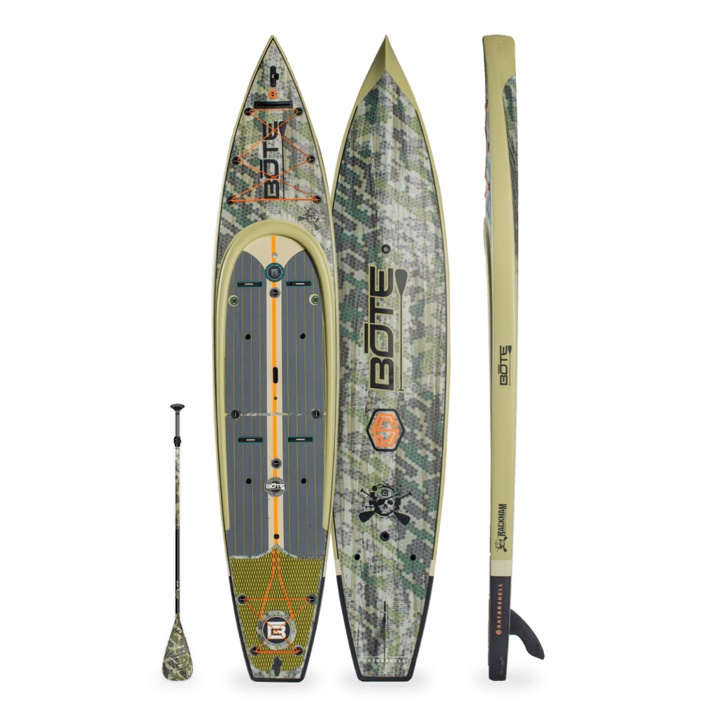 BOTE Rackham Gatorshell 14' Solid Paddle Board - Great Feathers