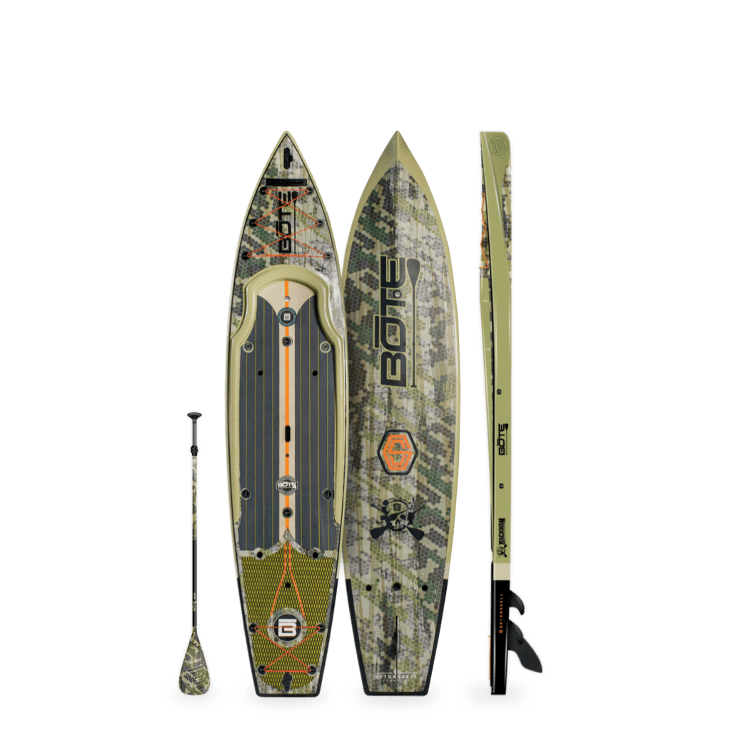 BOTE Rackham Gatorshell 12' Solid Paddle Board - Great Feathers