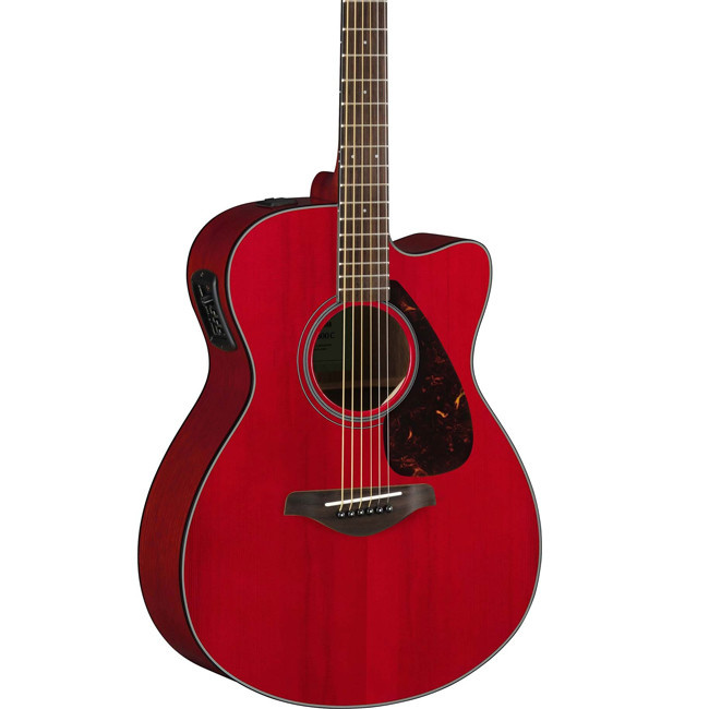 Yamaha FSX800C Ruby Red Acoustic/Electric - KAOS Music Centre