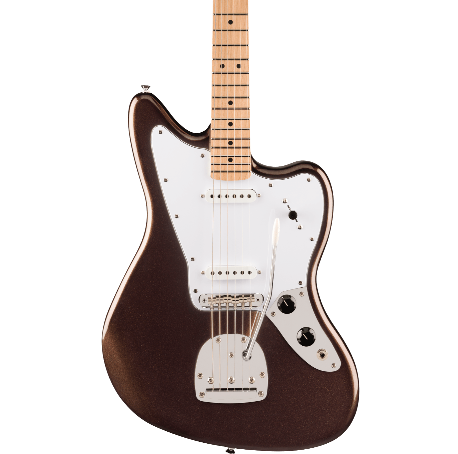 Fender Squier Affinity Jaguar MP, Mystic Metallic Brown - KAOS Music Centre
