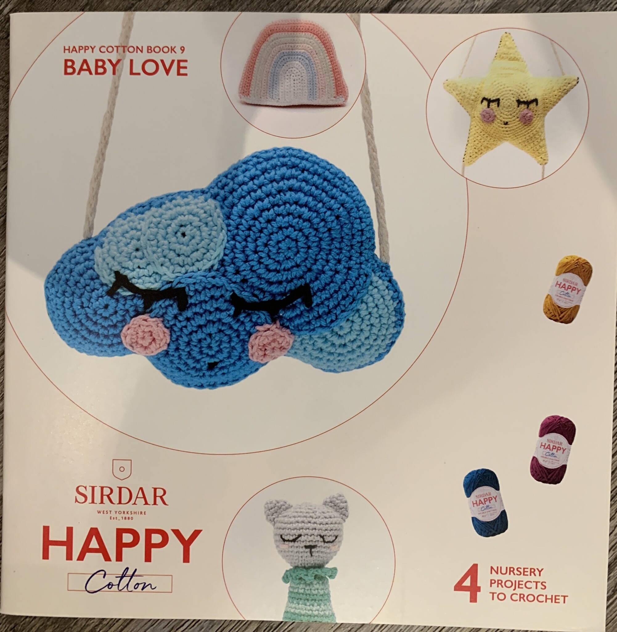 Sirdar Happy Cotton Crochet Pattern Books - Spin Me A Yarn