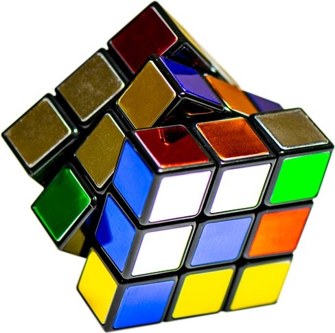 Rubik's 40th Anniversary Metallic Cube - Kidstop toys and books