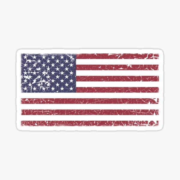 Sticker American Flag - Kidstop toys and books