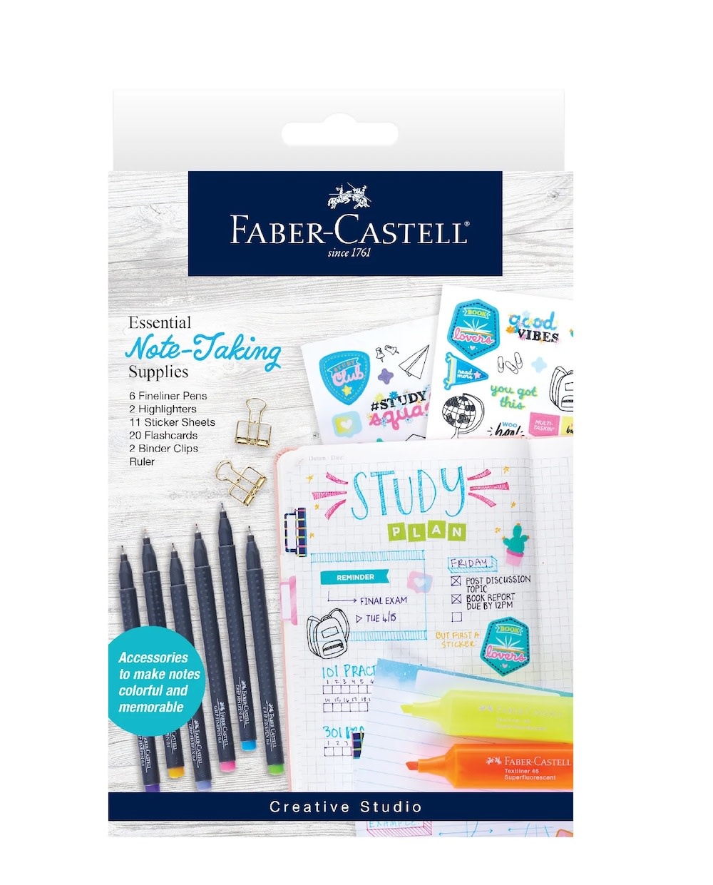 Essential Note Taking Supplies by Faber - Kidstop toys and books