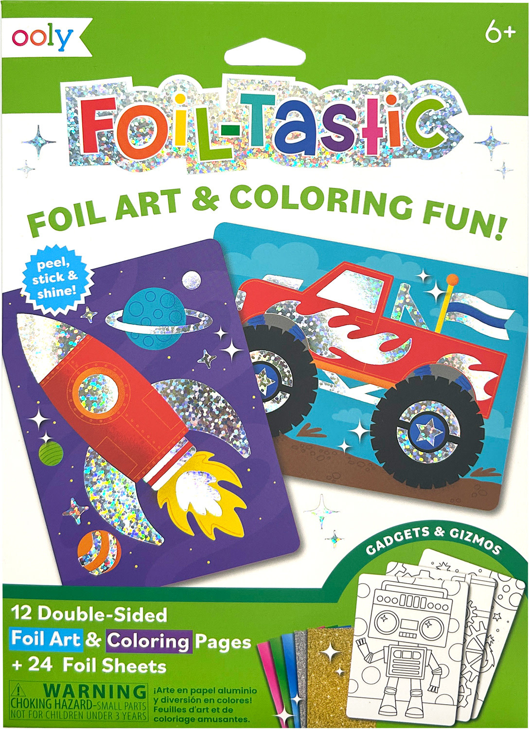 Foil-tastic Foil Art & Coloring Gadgets & Gizmos - Kidstop toys and books