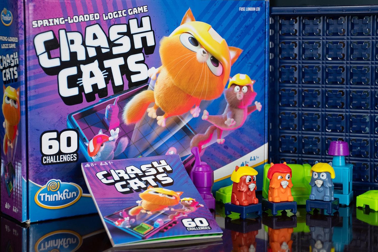 Crash Cats Puzzle Game - Kidstop toys and books