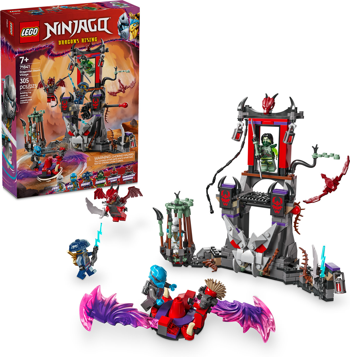LEGO Ninjago Dragonian Storm Village - Kidstop toys and books