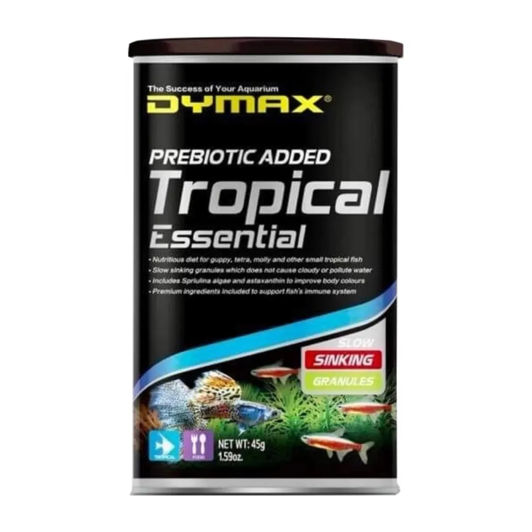 DYMAX Tropical Essential Granules 1.59oz - Fish Gallery