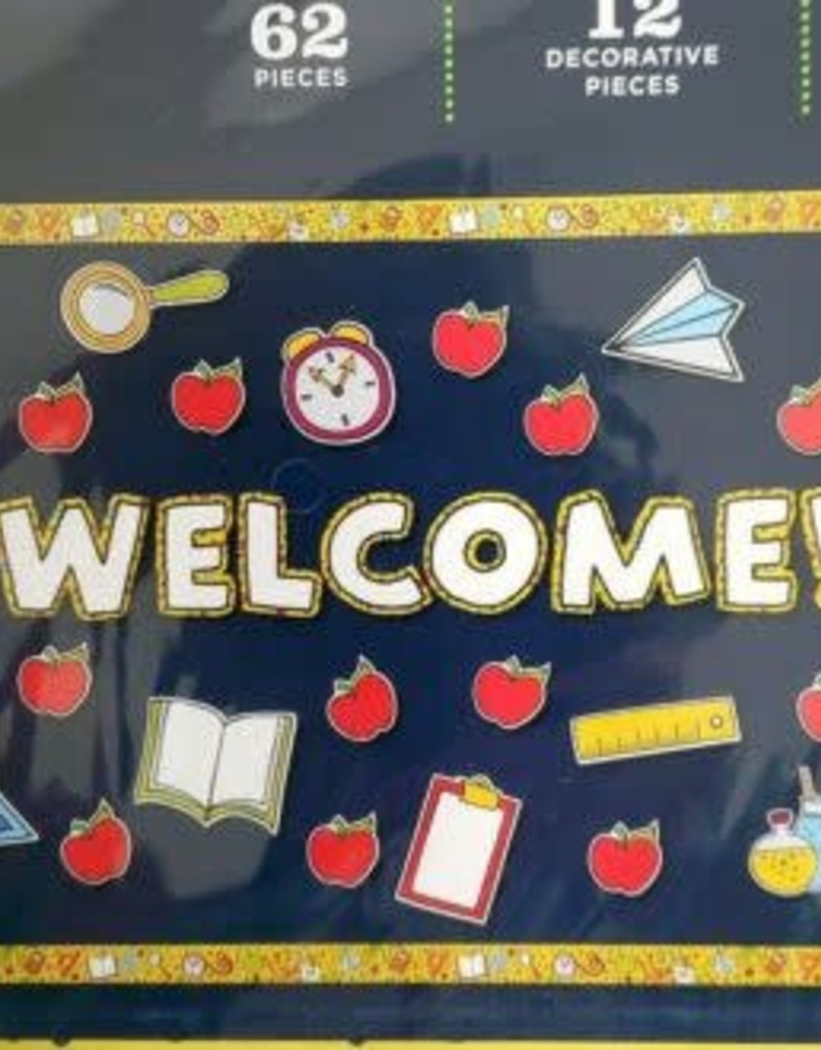Pen+Gear Welcome Bulletin Board Set 62 Pieces Teacher - D3 Surplus Outlet
