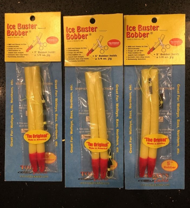 Today's Tackle Today's Tackle 5" Ice Buster Bobber 2 per Package - D3 ...