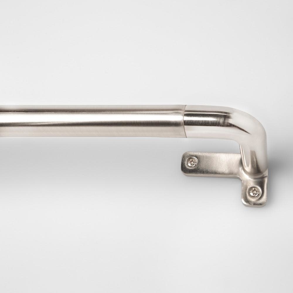 48"-88" 1pc Drapery Rod Brushed Nickel - Made By Design™ - D3 Surplus ...
