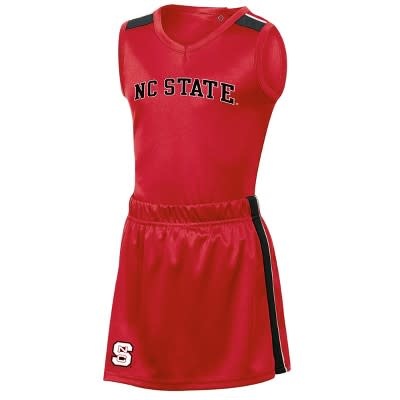 NC State Wolfpack Girls' 3pc Cheer Set 2T - D3 Surplus Outlet