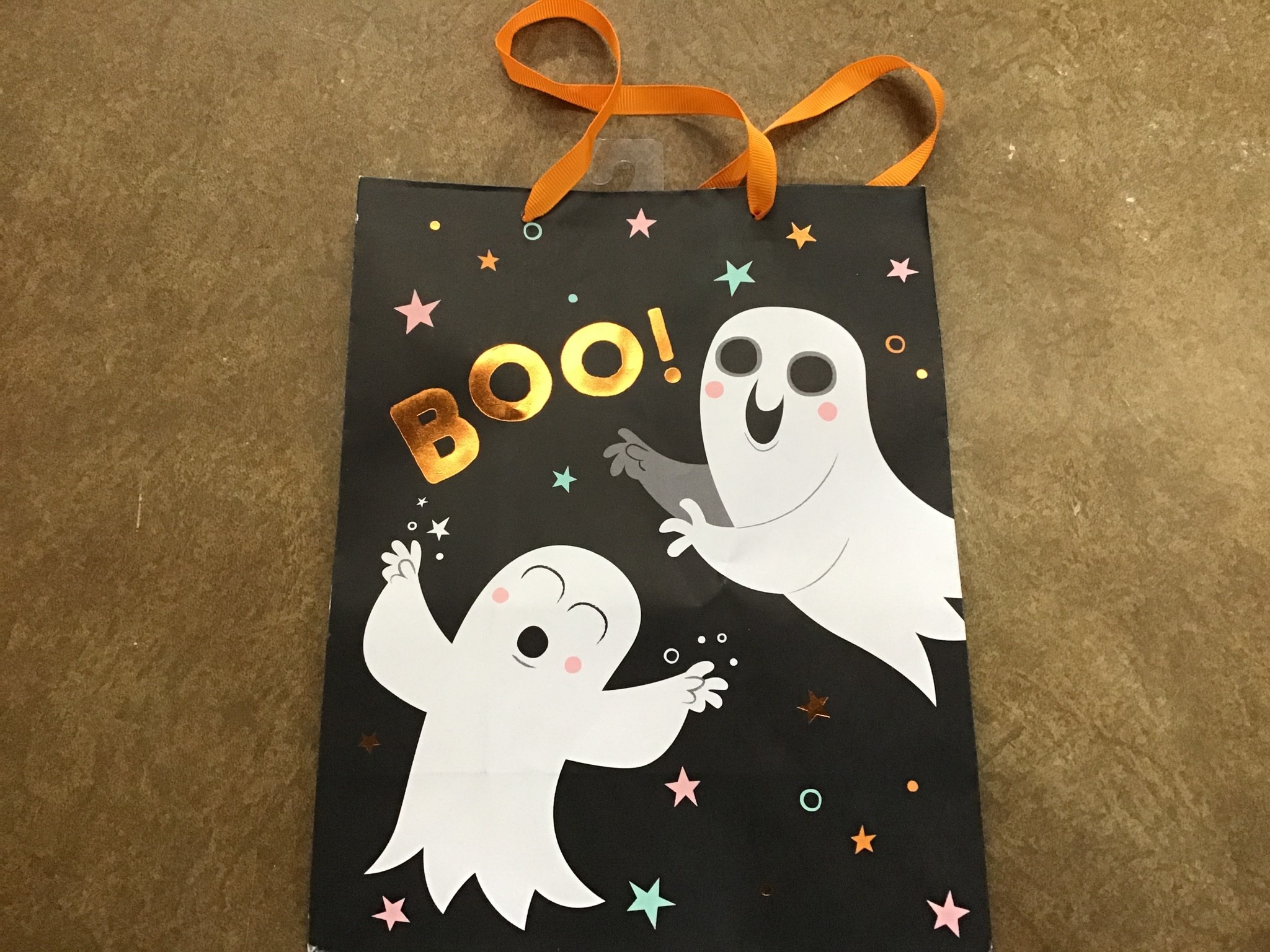 Ghost Boo! Large Halloween Gift Bag - Hyde & EEK! Boutique? - D3 ...