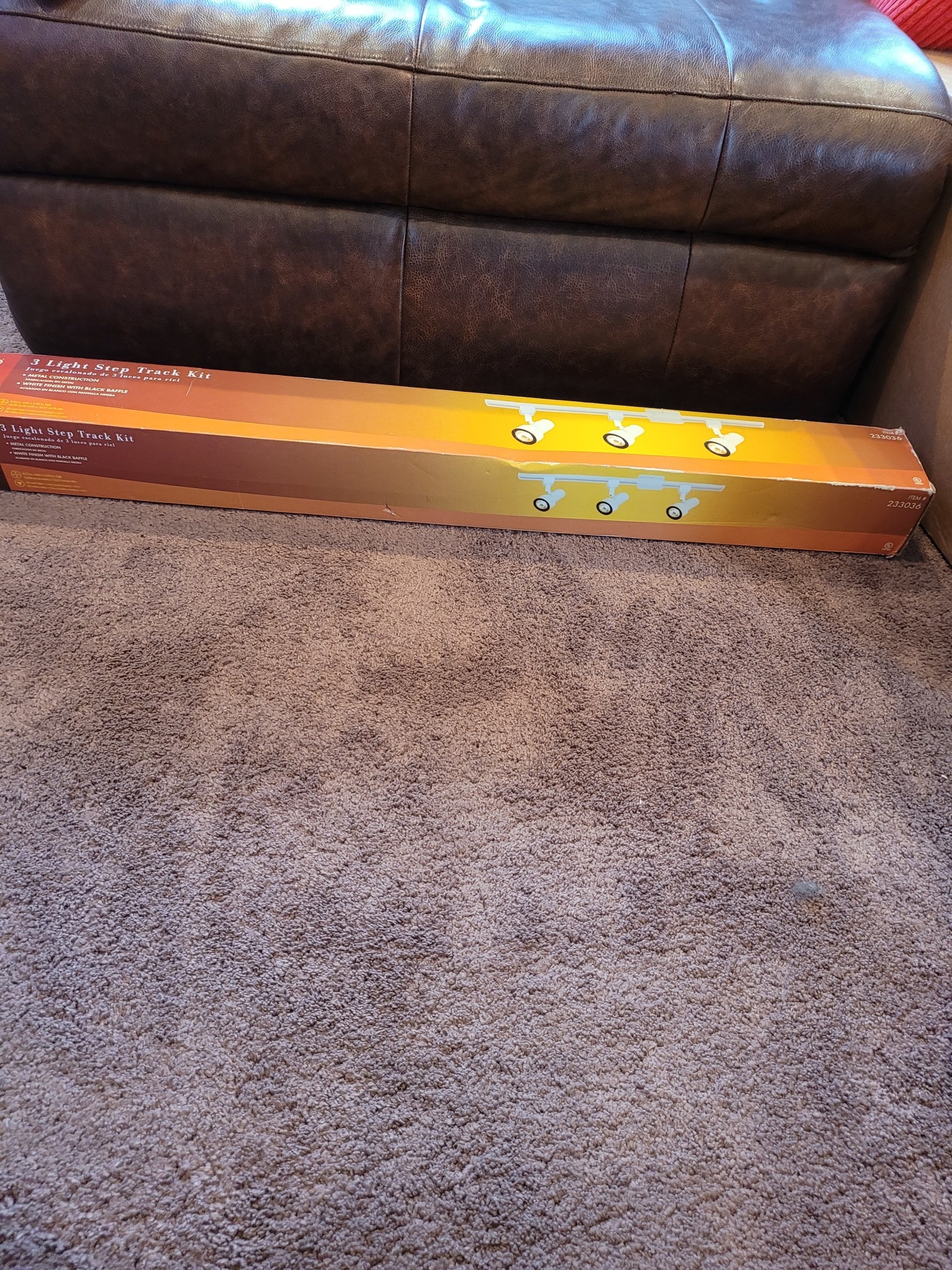 Portfolio 3-Head Linear 42 Track Kit White Finish W/ Black Baffle ...