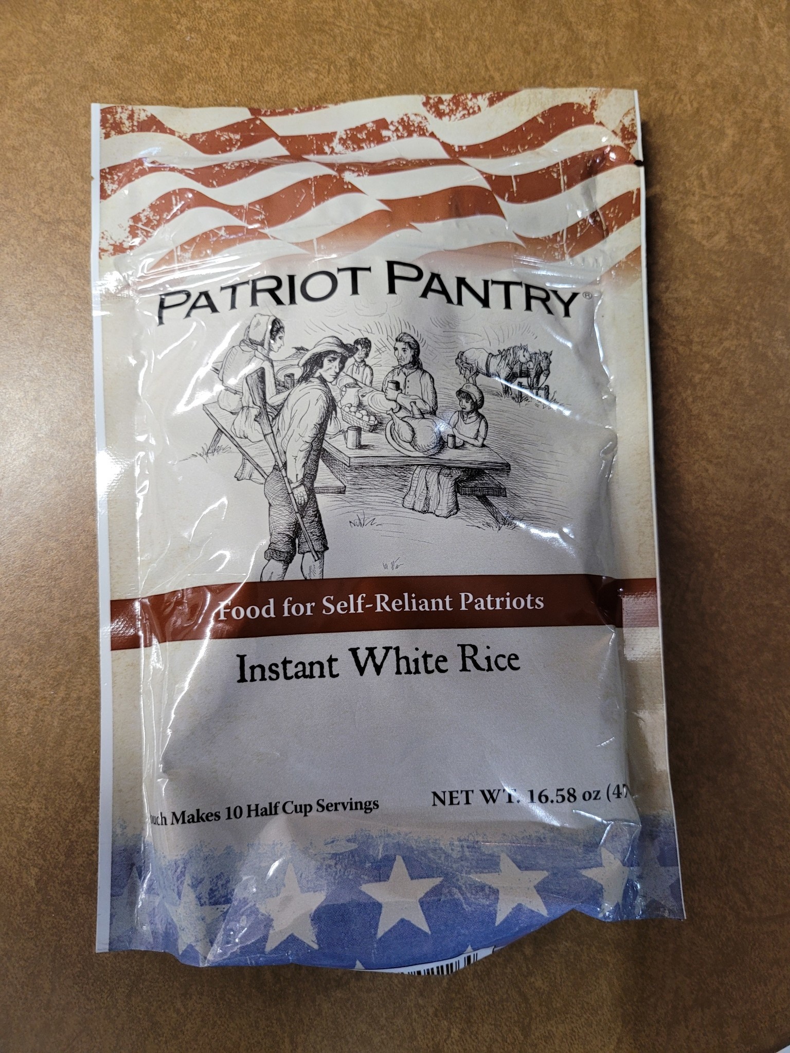 Patriot Pantry Expires 2043 Instant White Rice - D3 Surplus Outlet