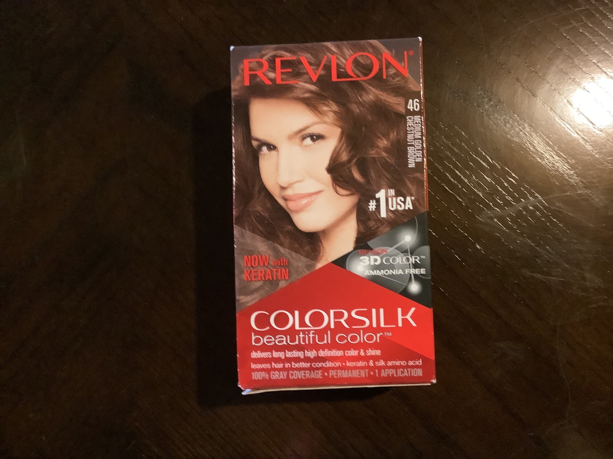 Revlon ColorSilk Beautiful Permanent Hair Color - 3 fl oz - 46 Medium ...