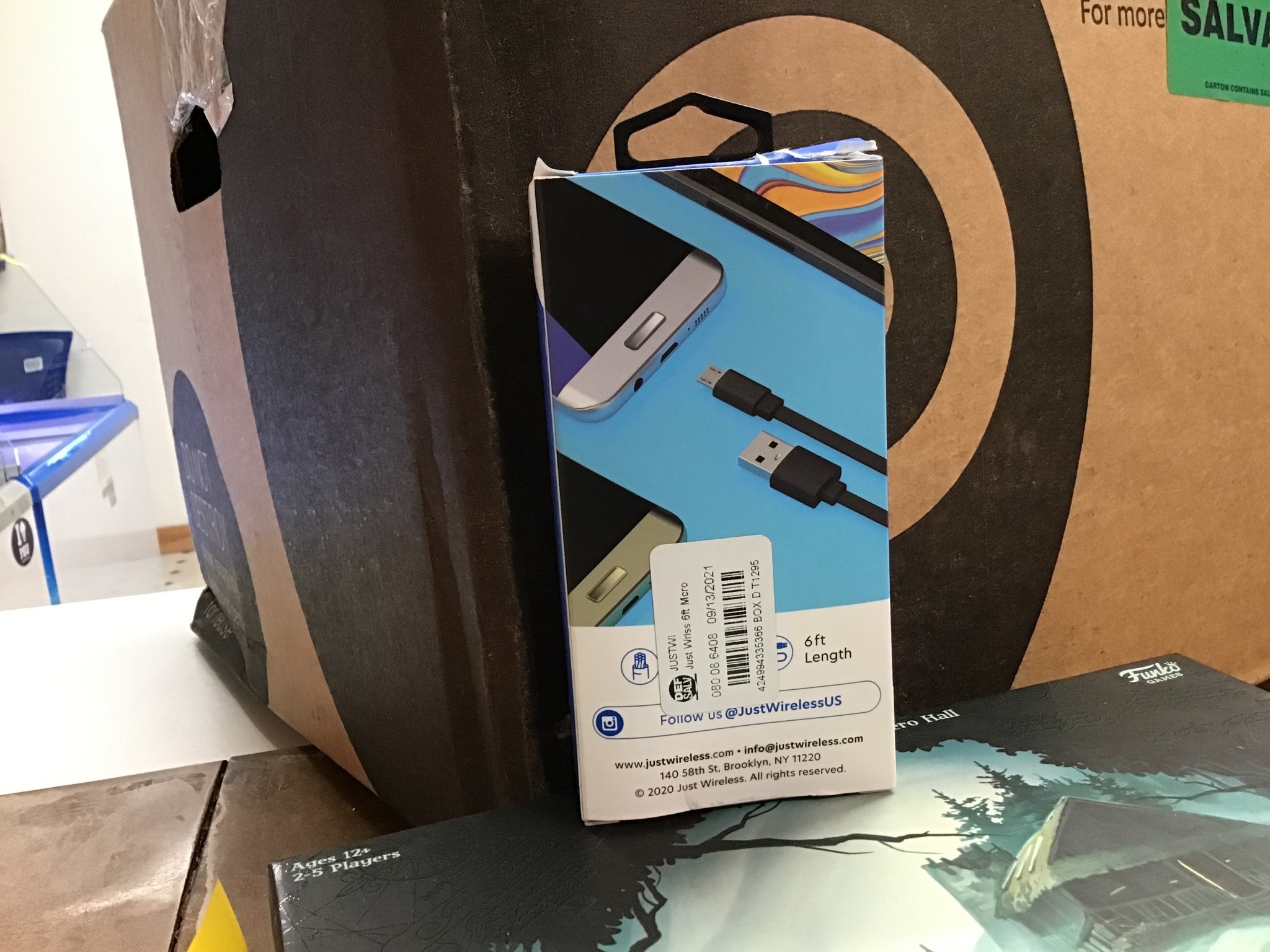 Just Wireless 6ft Flat TPU Micro USB to USB-A Cable - Black - D3 ...