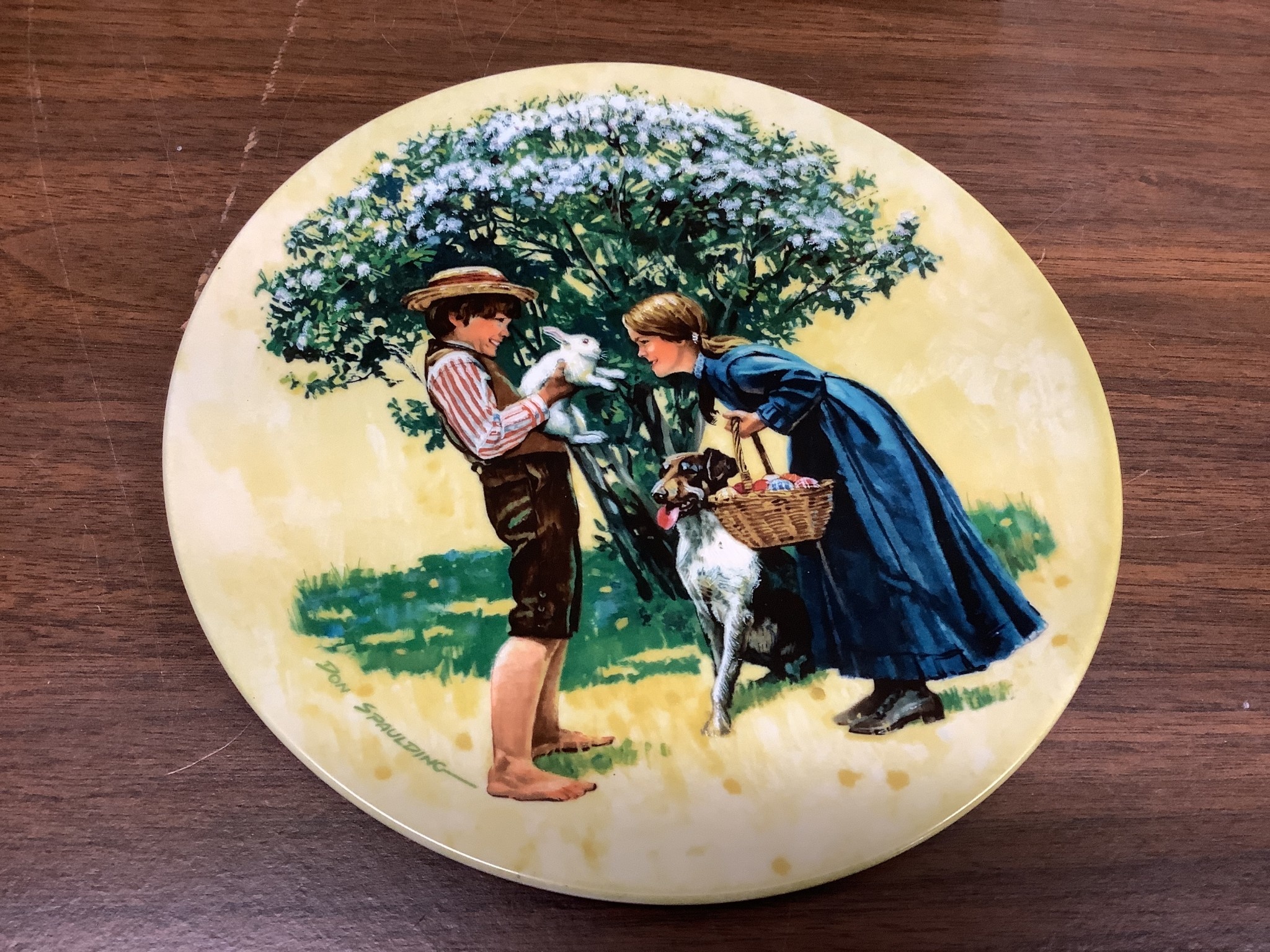 The Bradford Exchange Collectors Plate (1980) ?Easter? Bradex-Nr. 84-41 ...