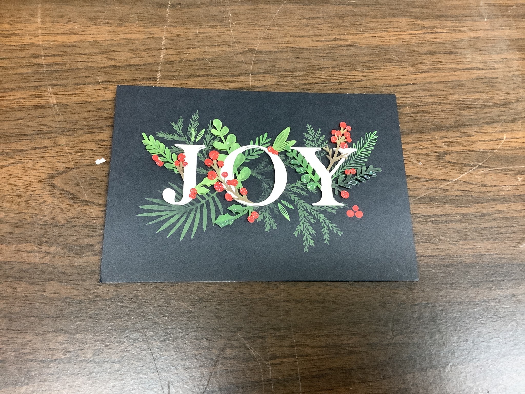 Hallmark ?Joy? Christmas Card Packaged - D3 Surplus Outlet