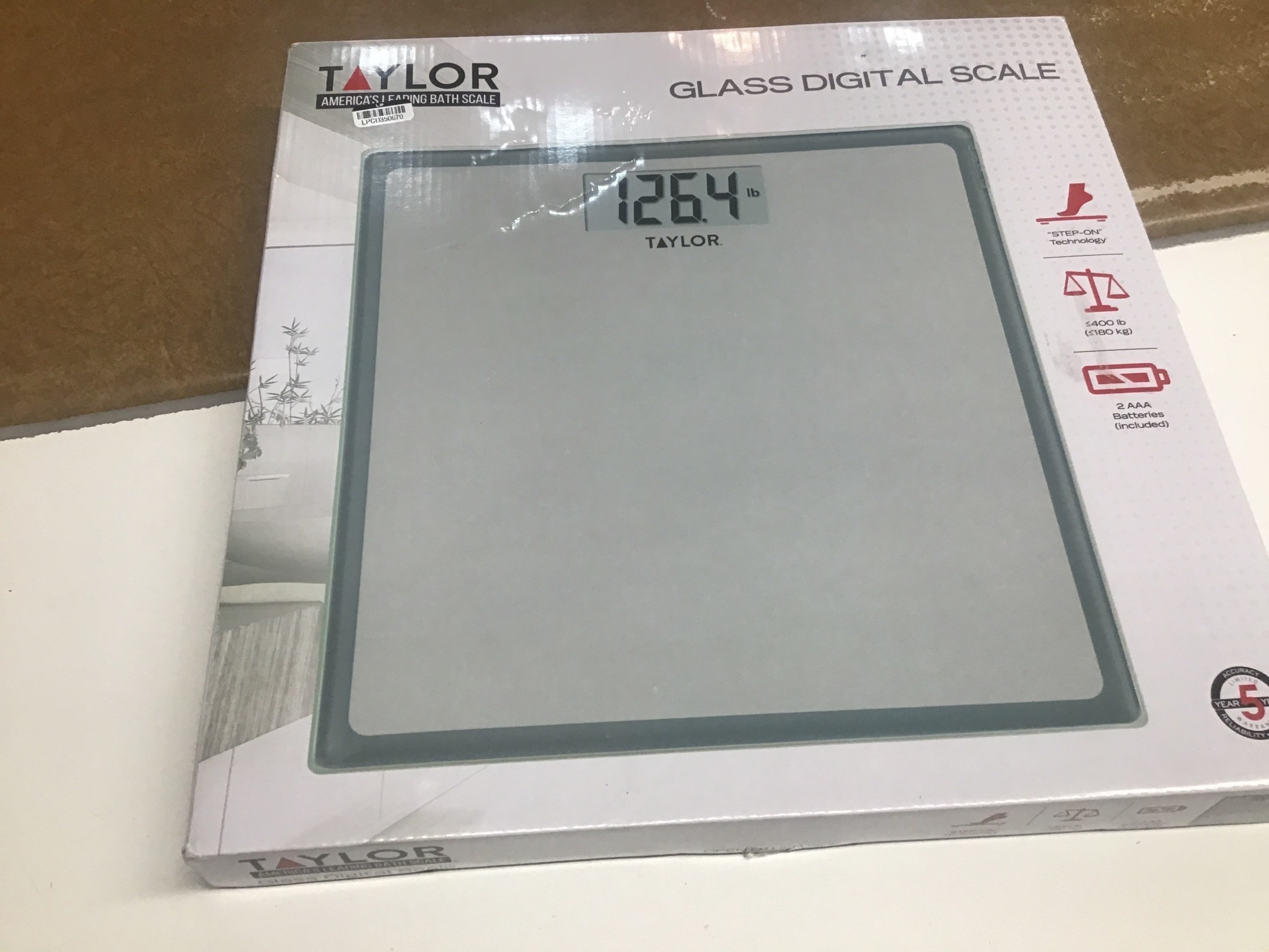 Taylor Glass Digital Scale - D3 Surplus Outlet