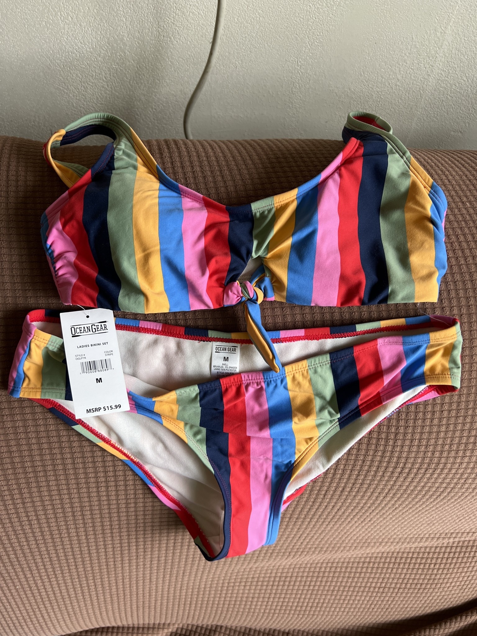 Ocean Gear- Ladies Bikini Set multicolor M - D3 Surplus Outlet