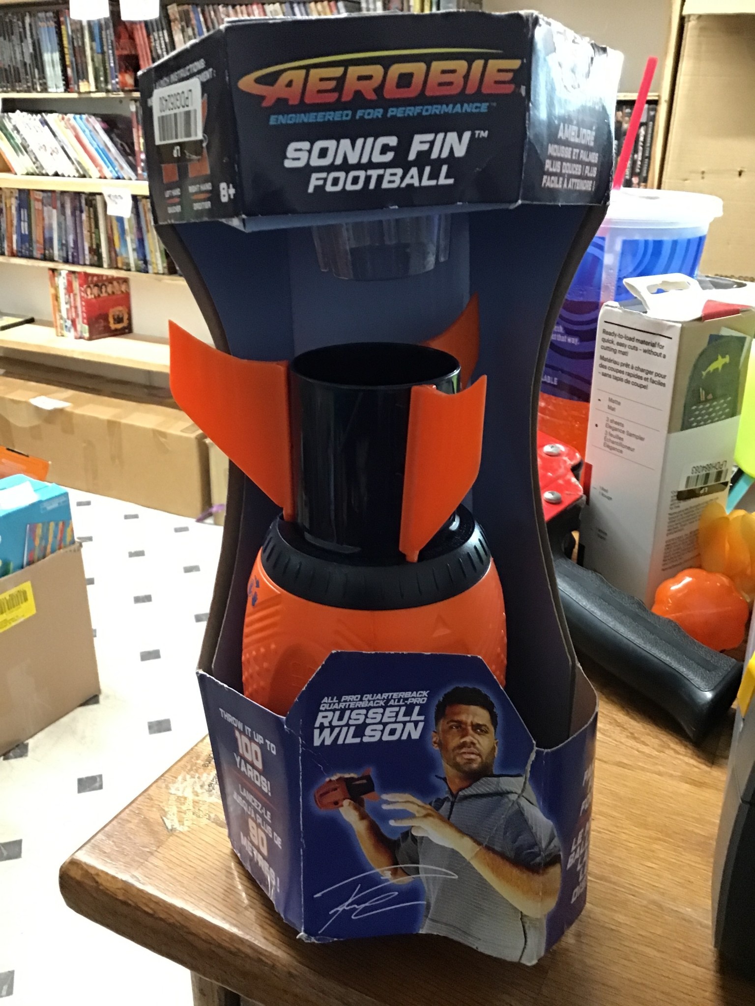 Aerobie Sonic Fin Football Refresh Version - Orange - D3 Surplus Outlet