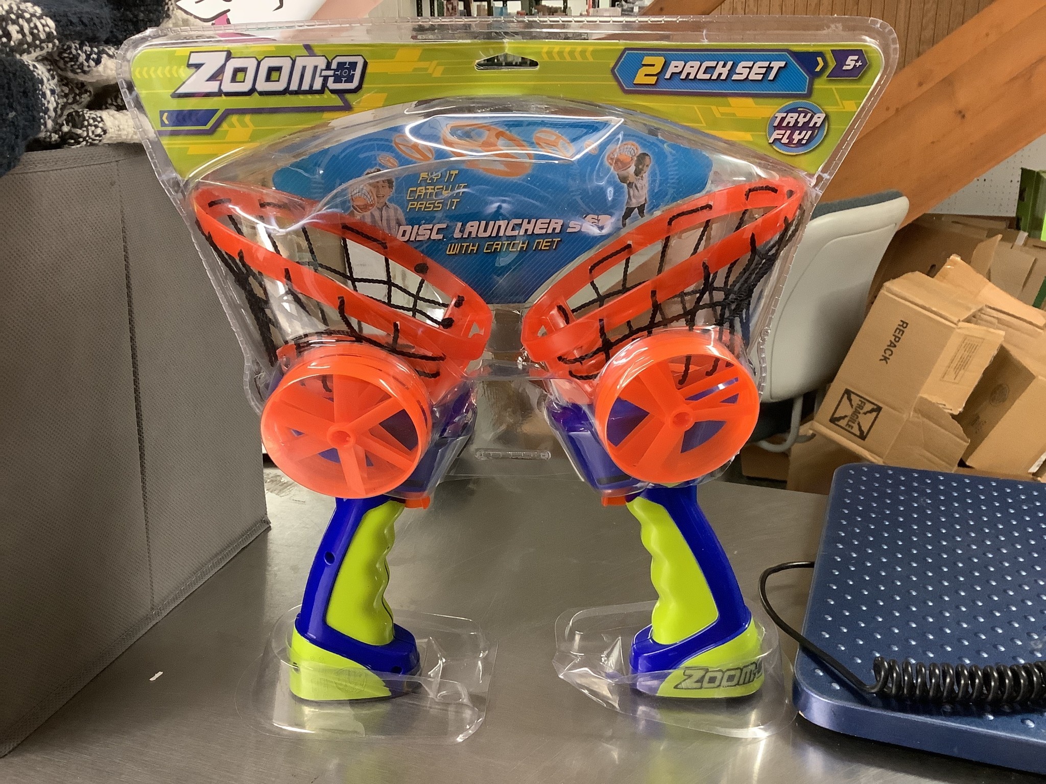 Zoom-O Disc Launcher - 2pk - D3 Surplus Outlet