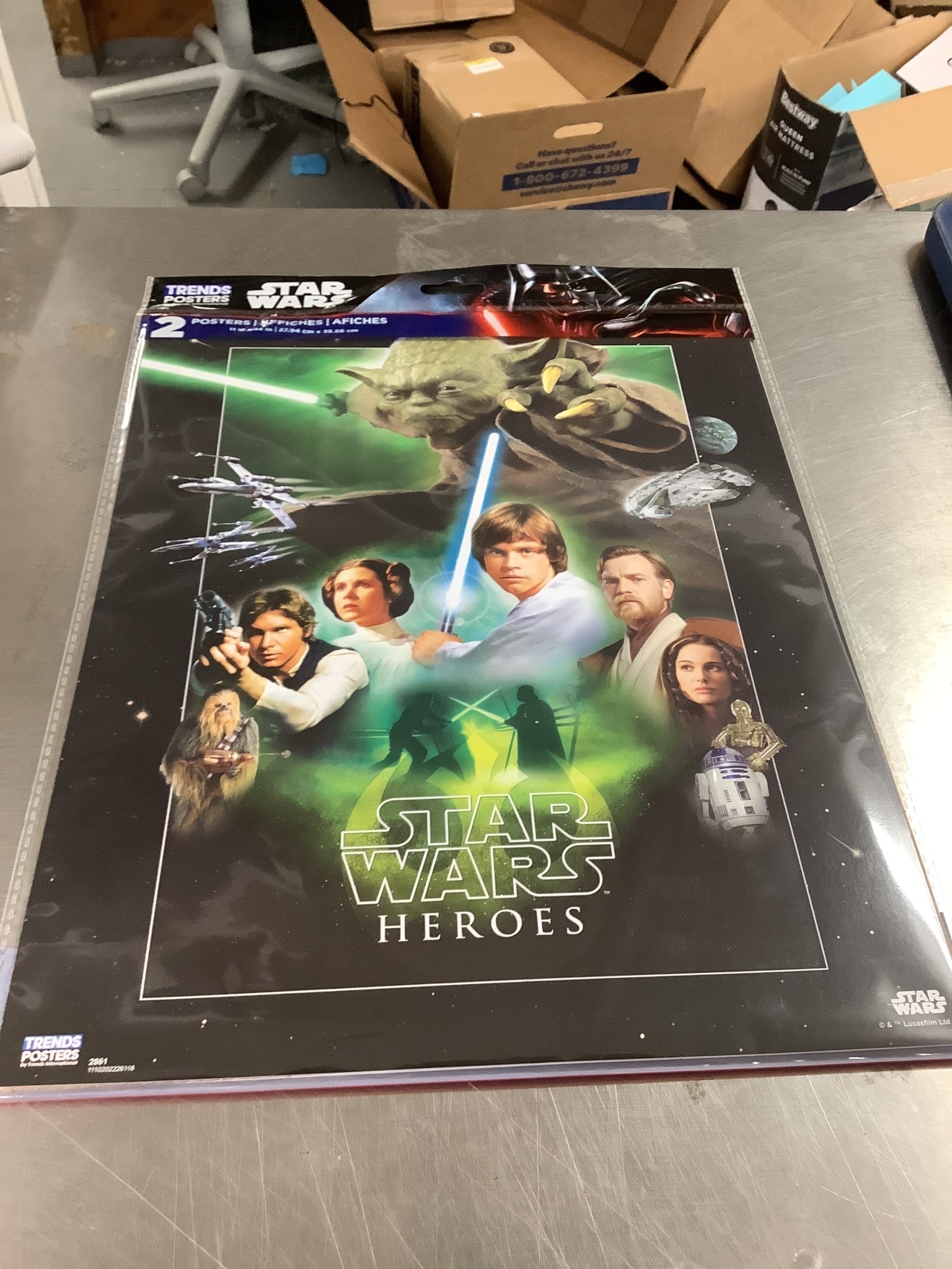 *Trends International Star Wars Poster 2 Pak 11 in x 14 in* - D3 ...