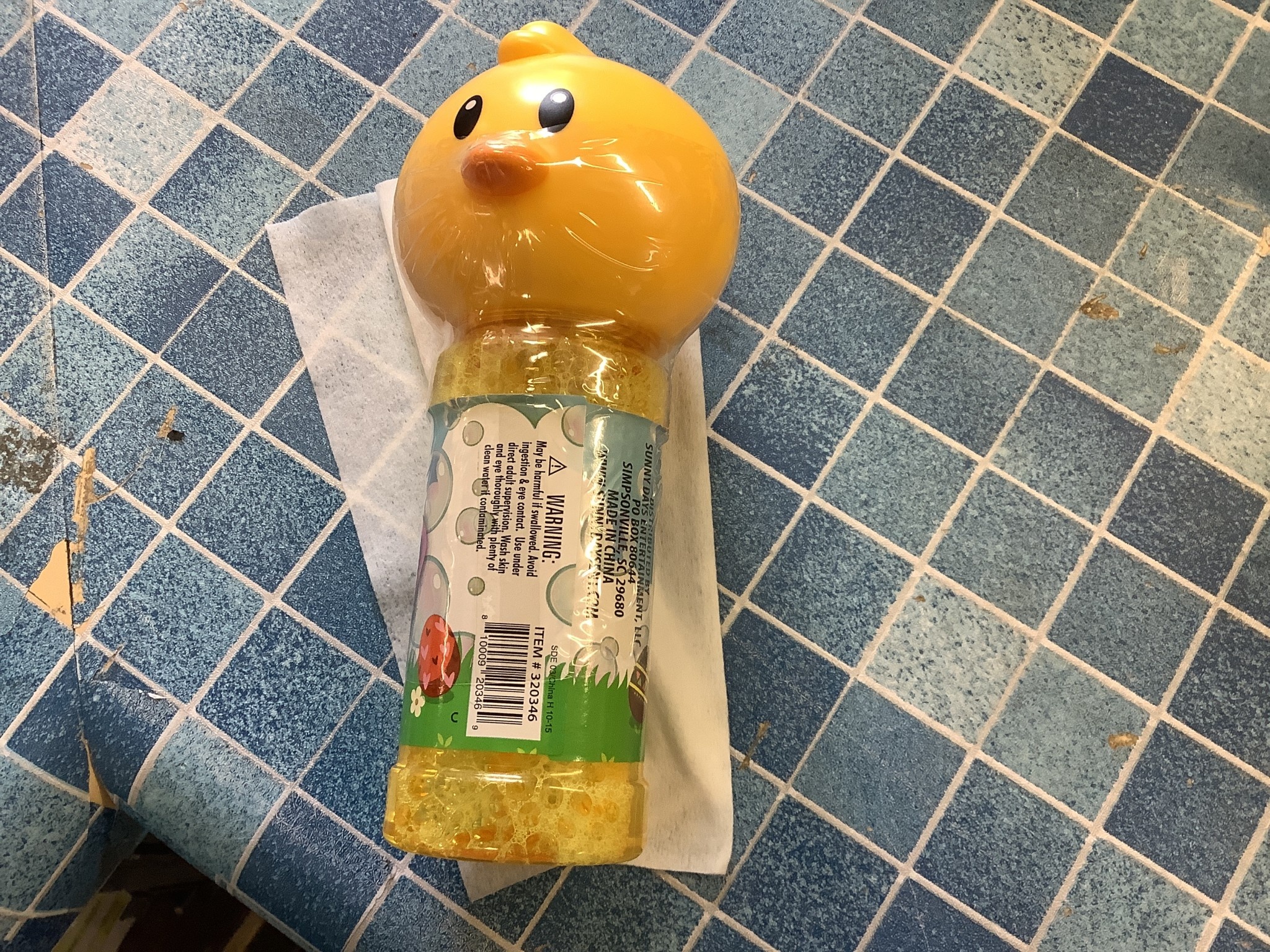 Baby Chick Head Bubble 4 fl oz - D3 Surplus Outlet