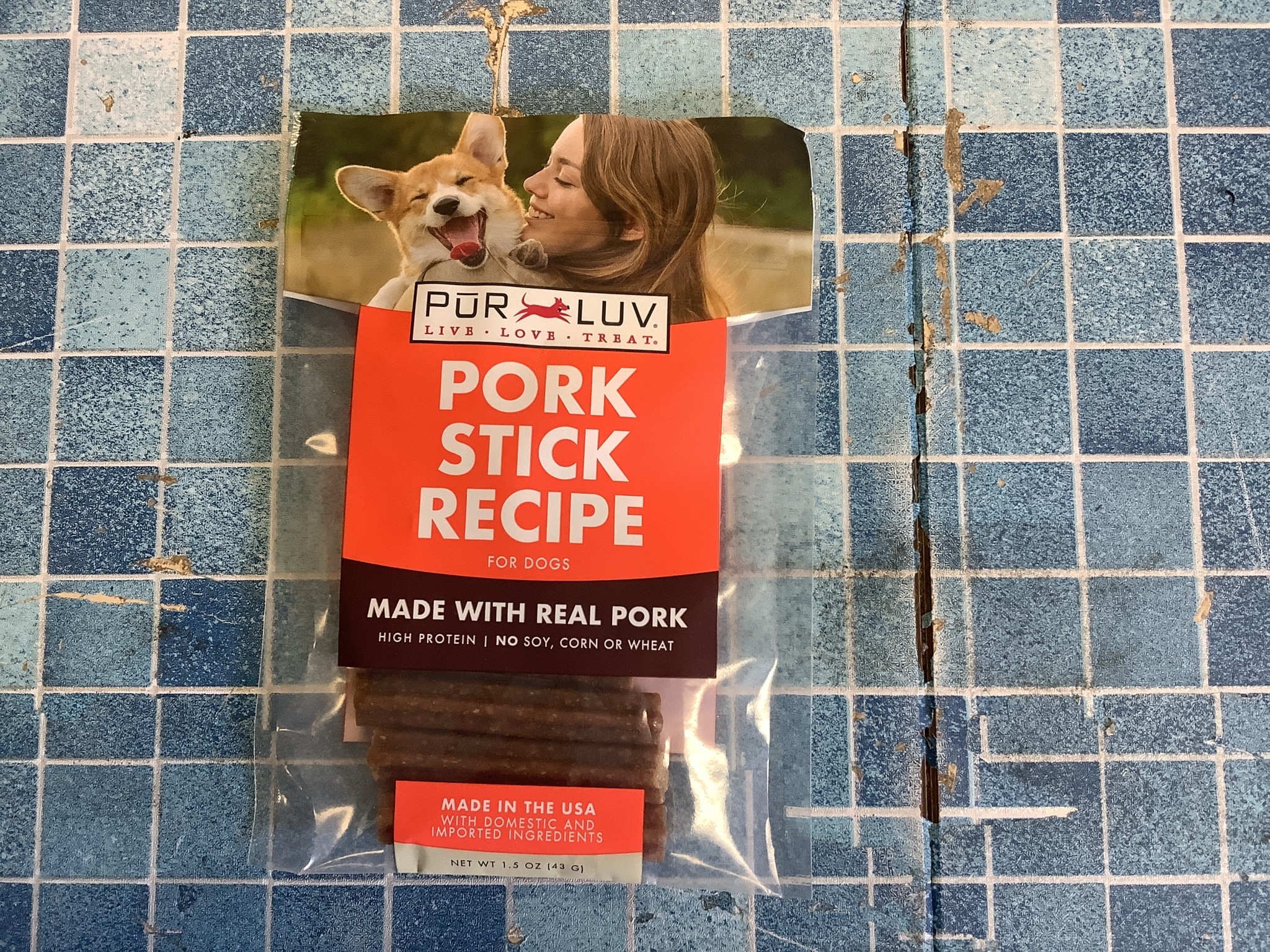 * Expired Pur Luv Pork Stick Recipe 1.5 oz. (4/23) - D3 Surplus Outlet