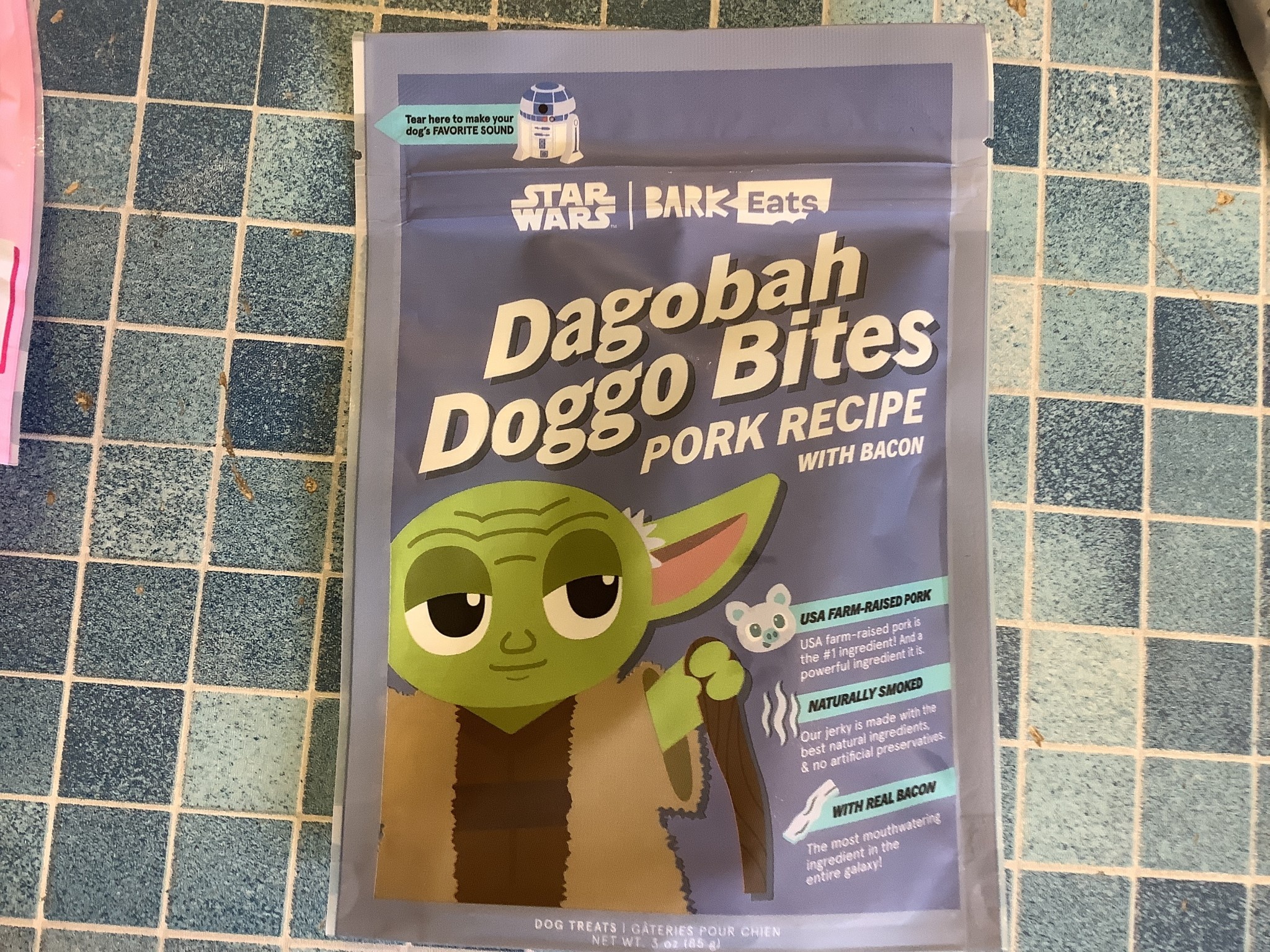 Bark Eats (Bark Box) Star Wars Dagobah Doggo Bites Pork Recipe w/ Bacon ...