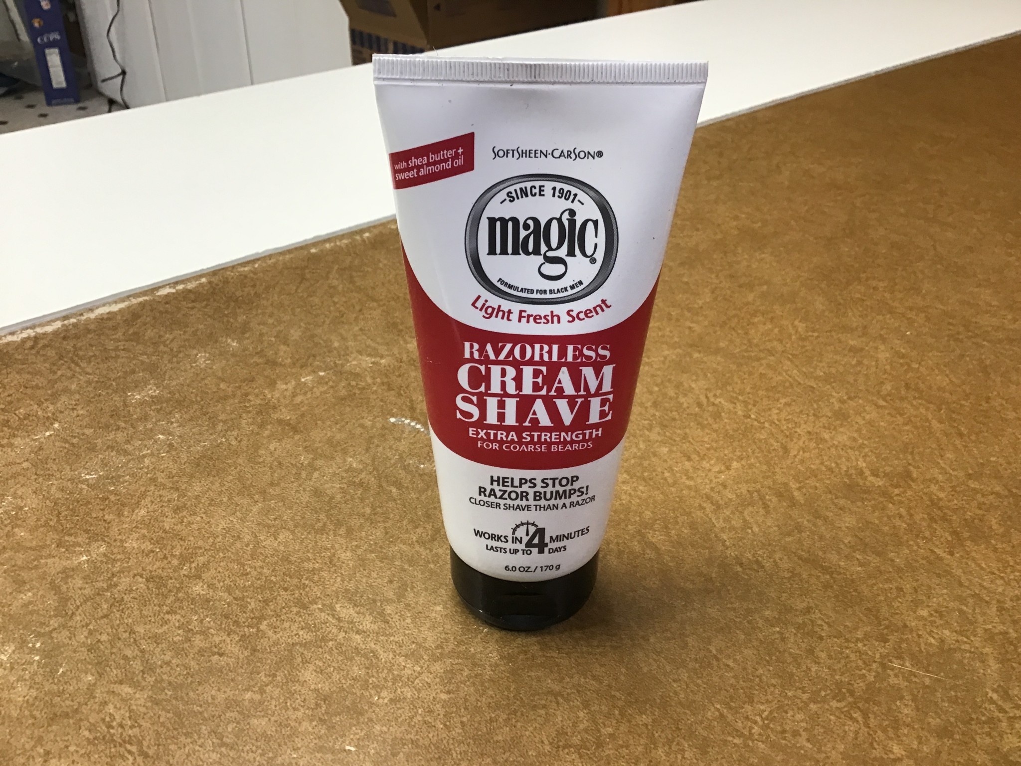 Soft Sheen Carson Magic- Razorless Cream Shave for coarse beards ...