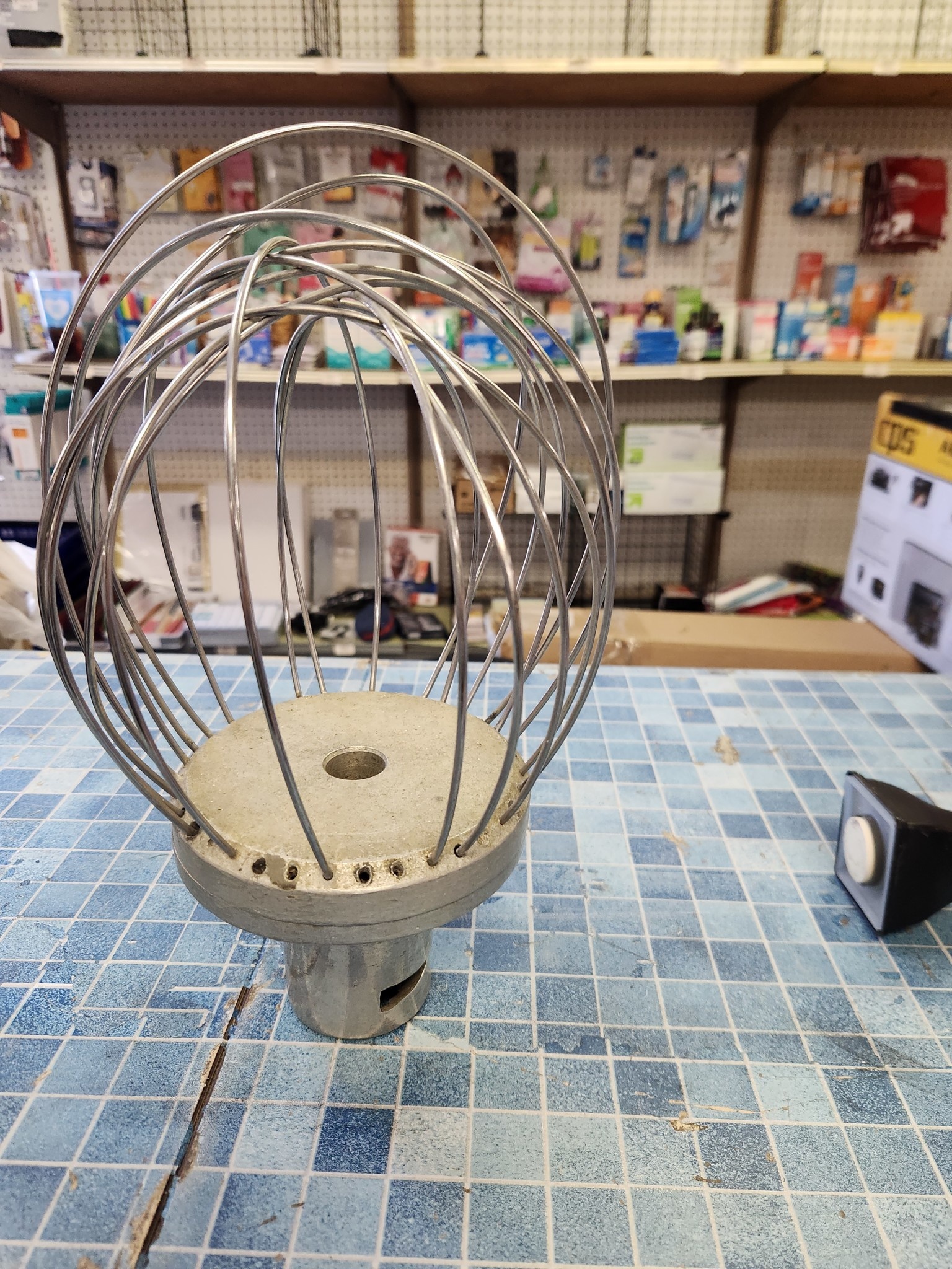 *Used Stainless Steel Commercial Mixer Whisk Attachment 13x5 - D3 ...