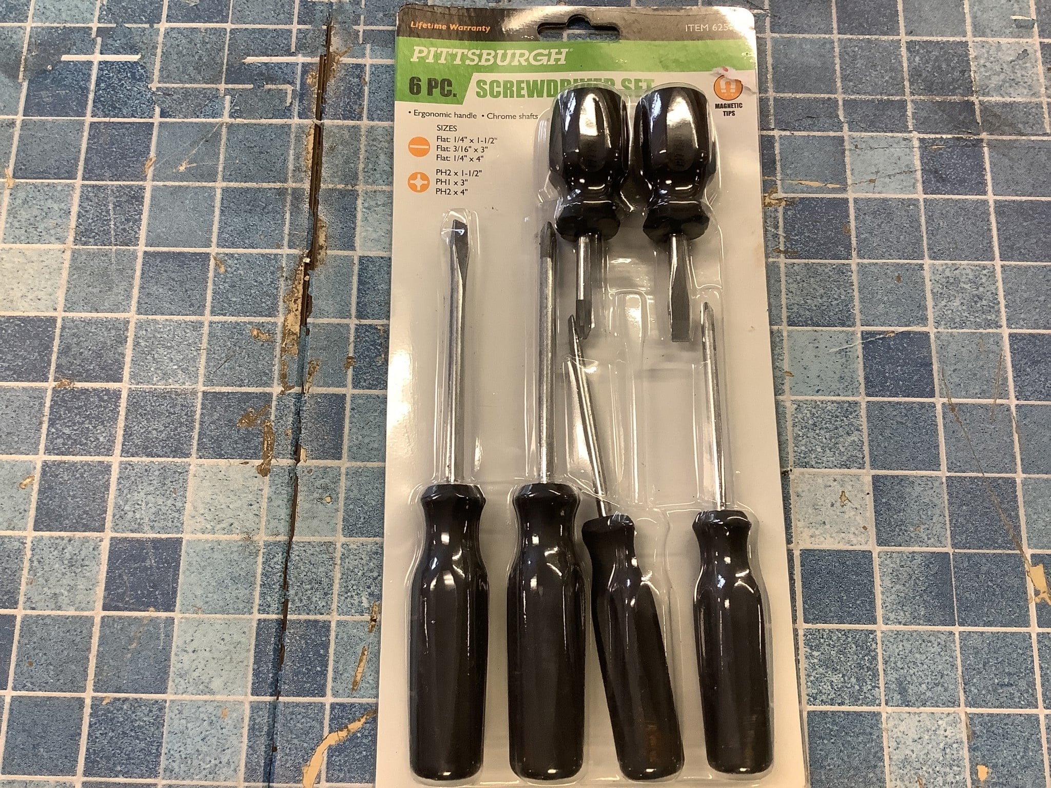 Pittsburgh 6 pc. Screwdriver Set - D3 Surplus Outlet