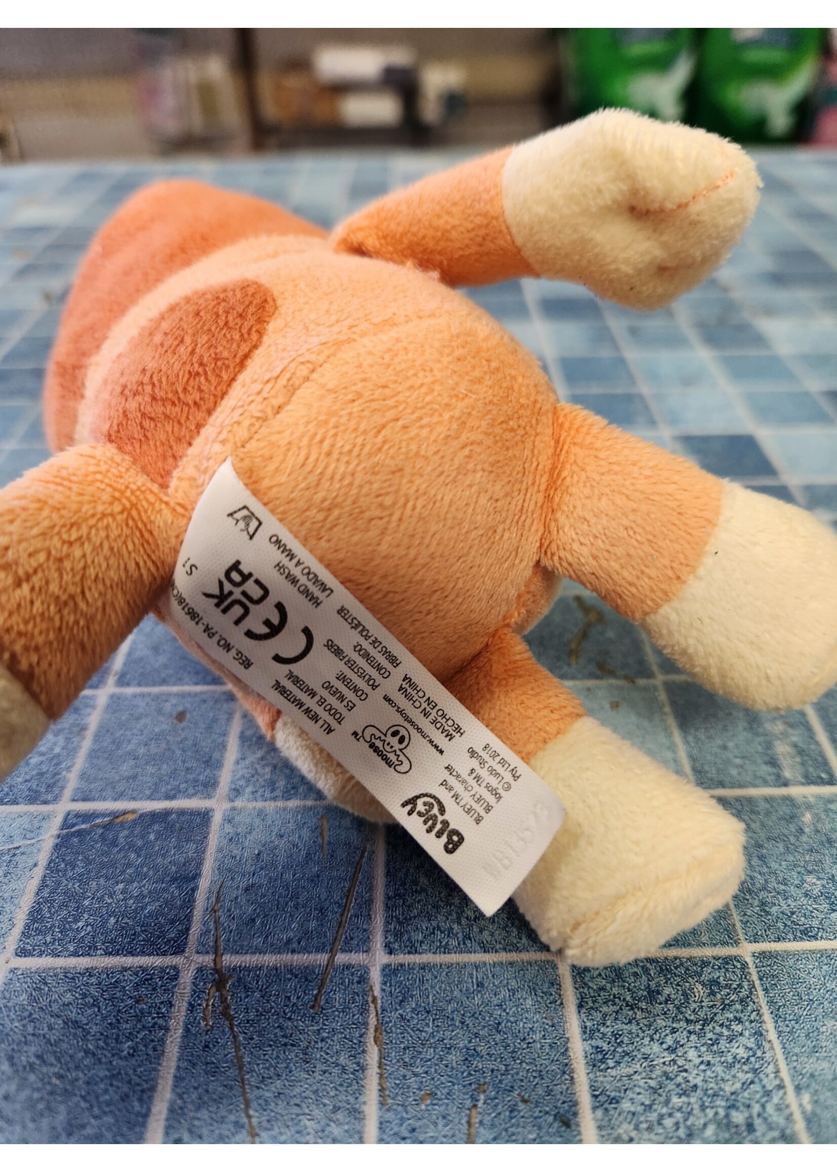 *Used Bingo Bluey Plush Bingo Stuffed Animal 7 Red Heeler Dog Moose ...