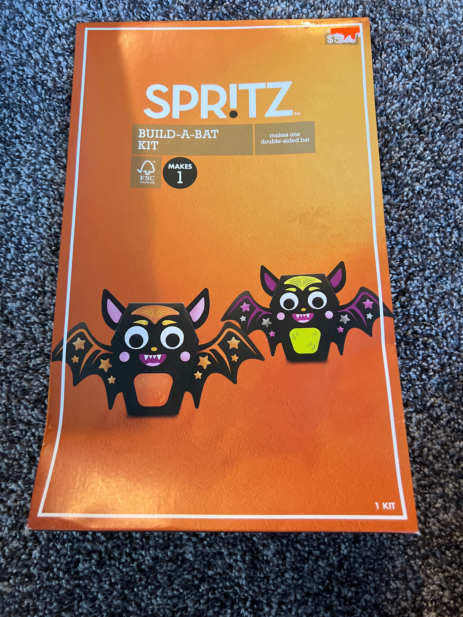 Package damage- Spritz Build-a-Bat Kit - D3 Surplus Outlet