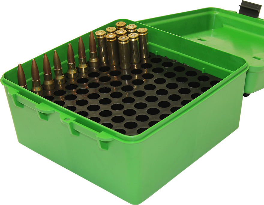 MTM R-100 Deluxe Rifle Ammo Box Series - Backcountry Supplies