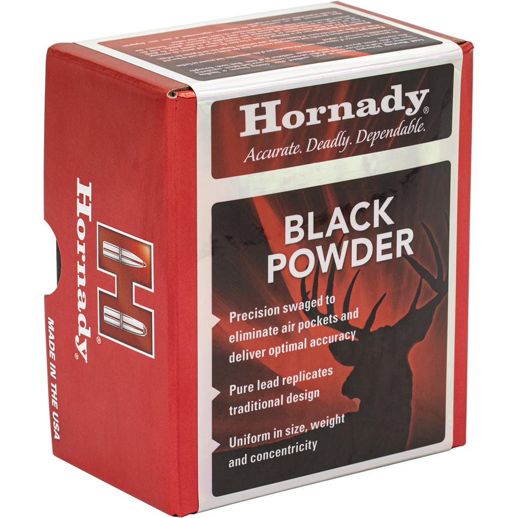 Hornady Black Powder Muzzleloading Projectiles - Backcountry Supplies