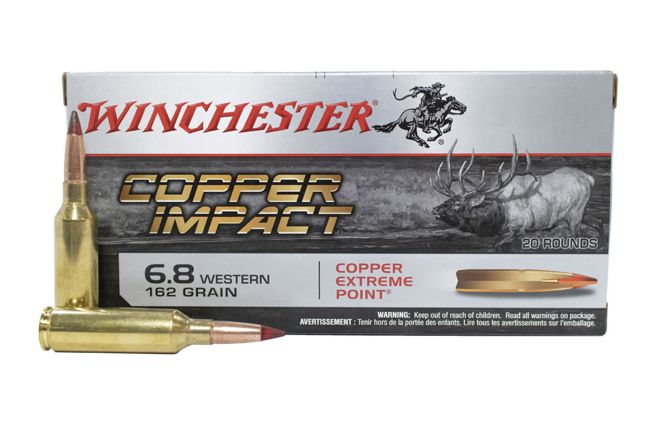Winchester Copper Impact 6.8 Western 162 gr 20 rnds - Backcountry Supplies