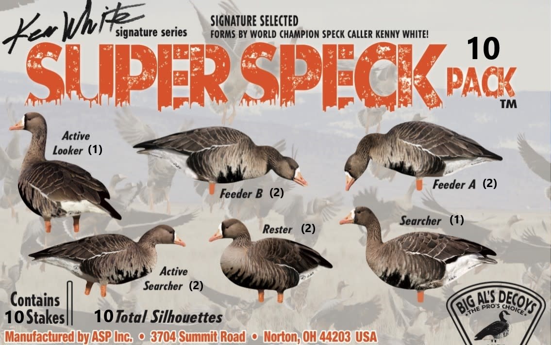 Silhouette Decoy Specklebelly Goose 10 Pack - Backcountry Supplies