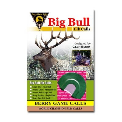 Berry's Big Bull Elk Call Double Reed - Green - Backcountry Supplies