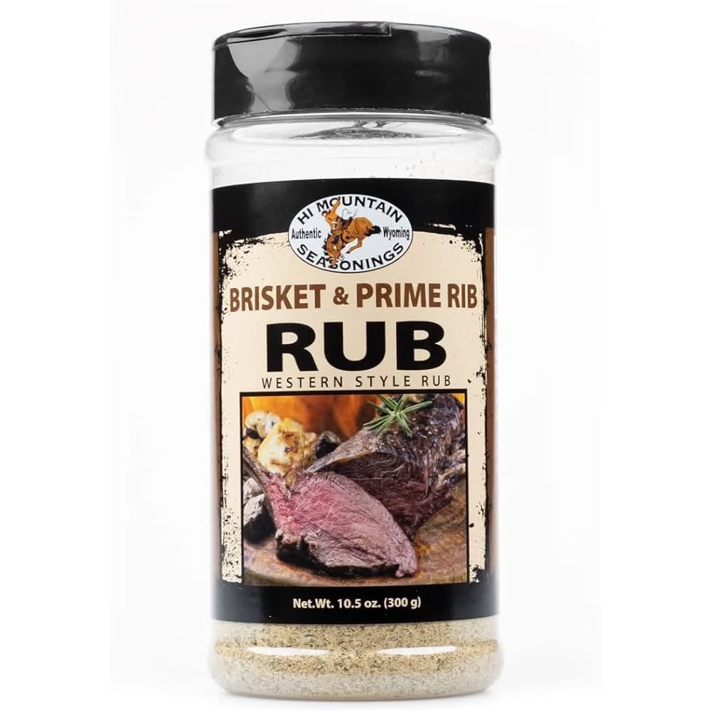 Hi Mountain Brisket & Prime Rib Rub Seasoning 10 oz - Backcountry Supplies