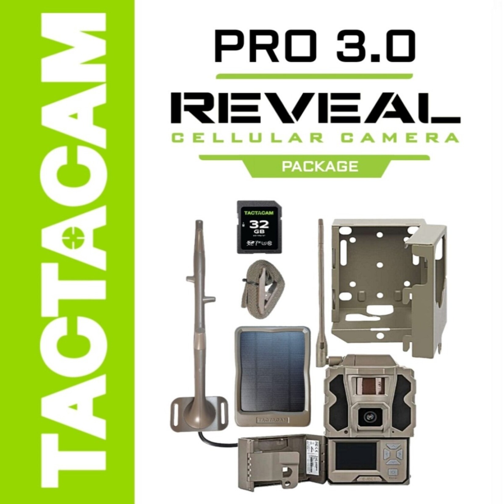 Tactacam Reveal Pro 3 Trail Camera Package - Backcountry Supplies