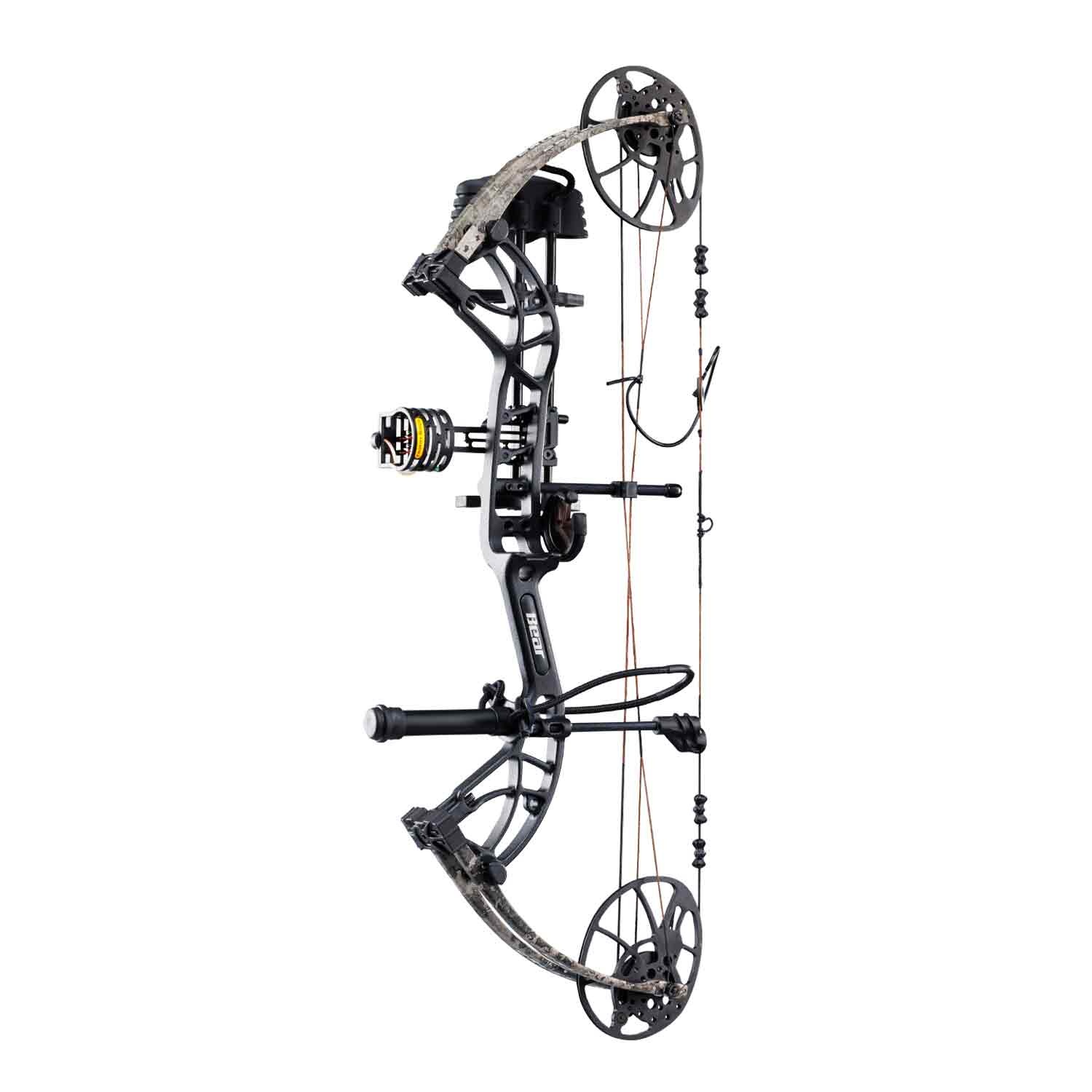 Bear Cruzer G4 RTH Compound Bow 10-70 lbs 14-30" Timber Strat Right ...